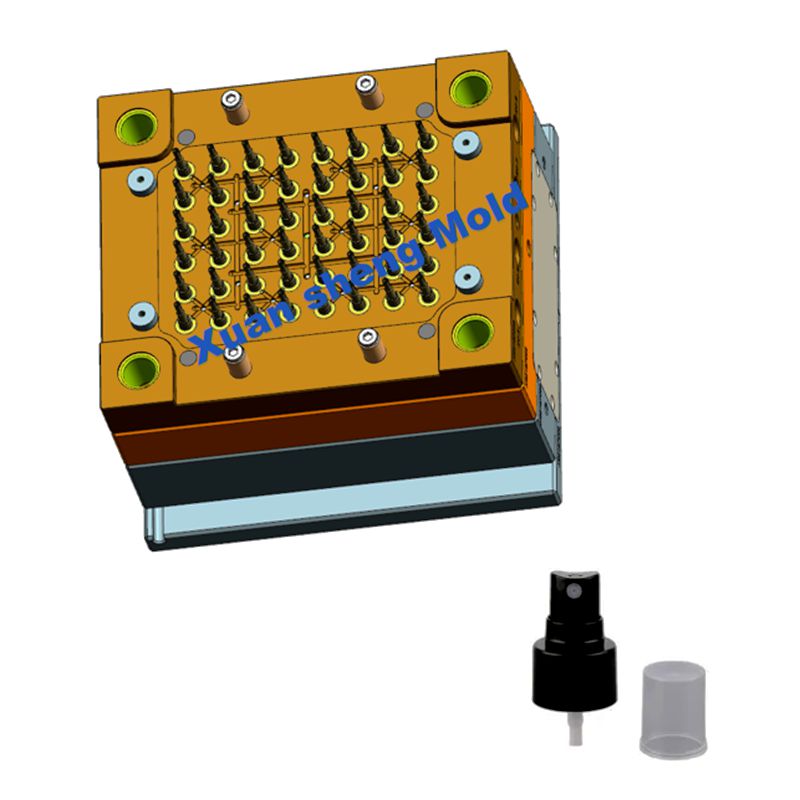 Fine mist spray pump precision mold of precision mold services
