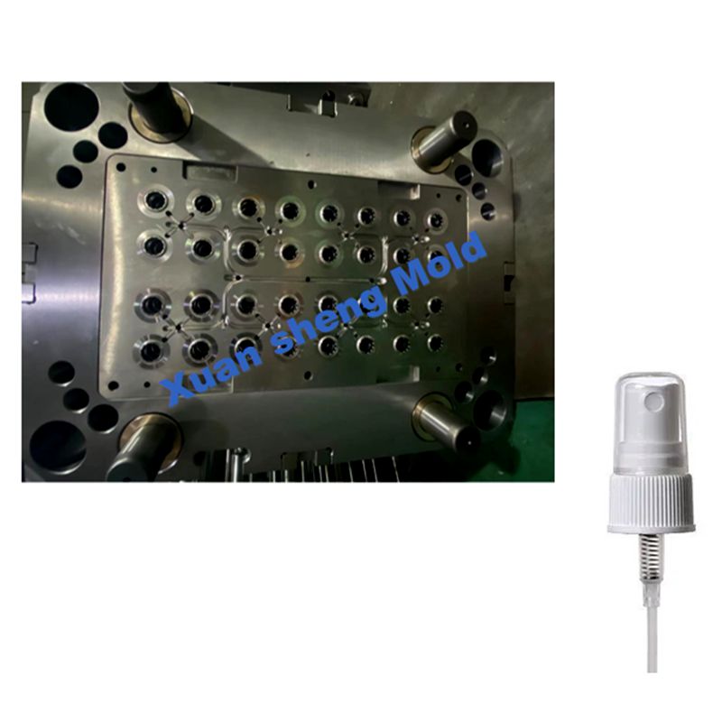 Fine mist spray pump precision mold of precision mold services