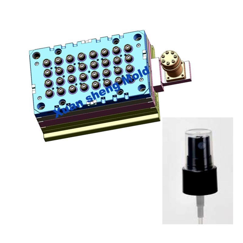 Fine mist spray pump precision mold of precision mold services