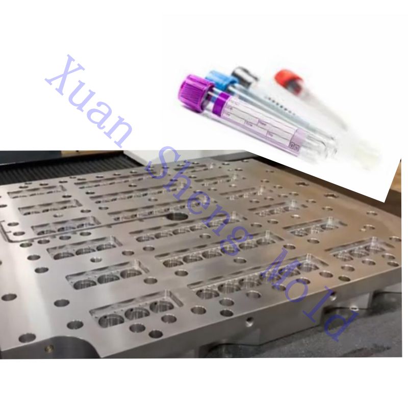 Medical sampling tube precision mold and precision injection molding of ...