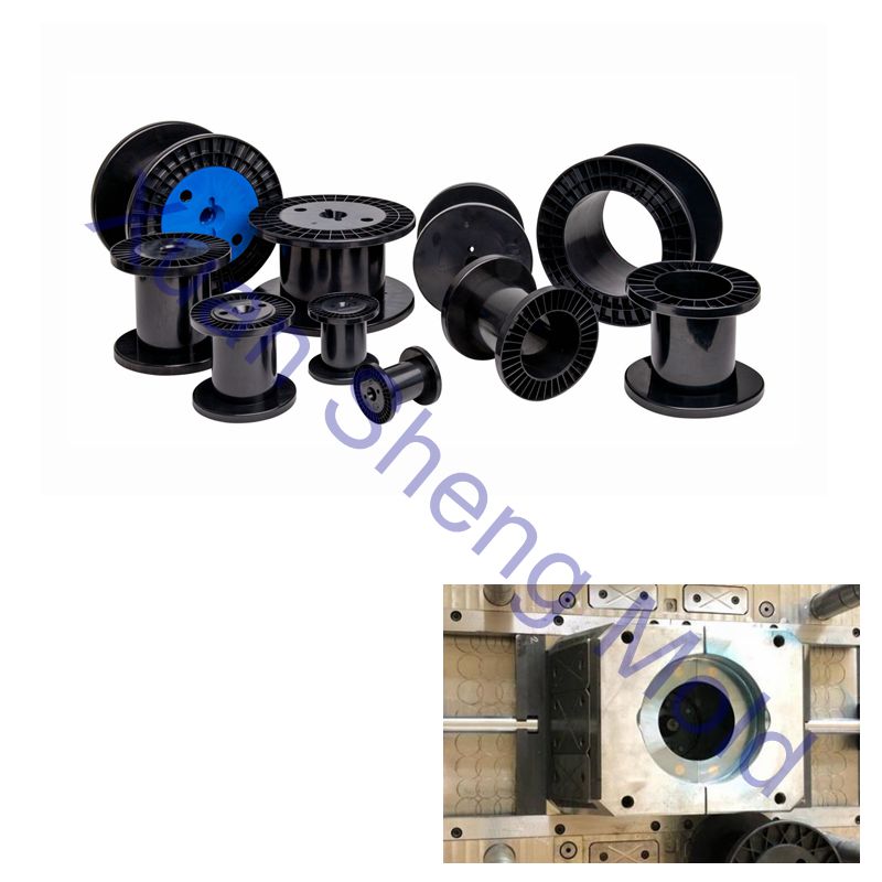 plastic spool precision injection mold